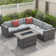 Wade Logan® Caydin 5 - Person Outdoor Seating Group with Cushions ...