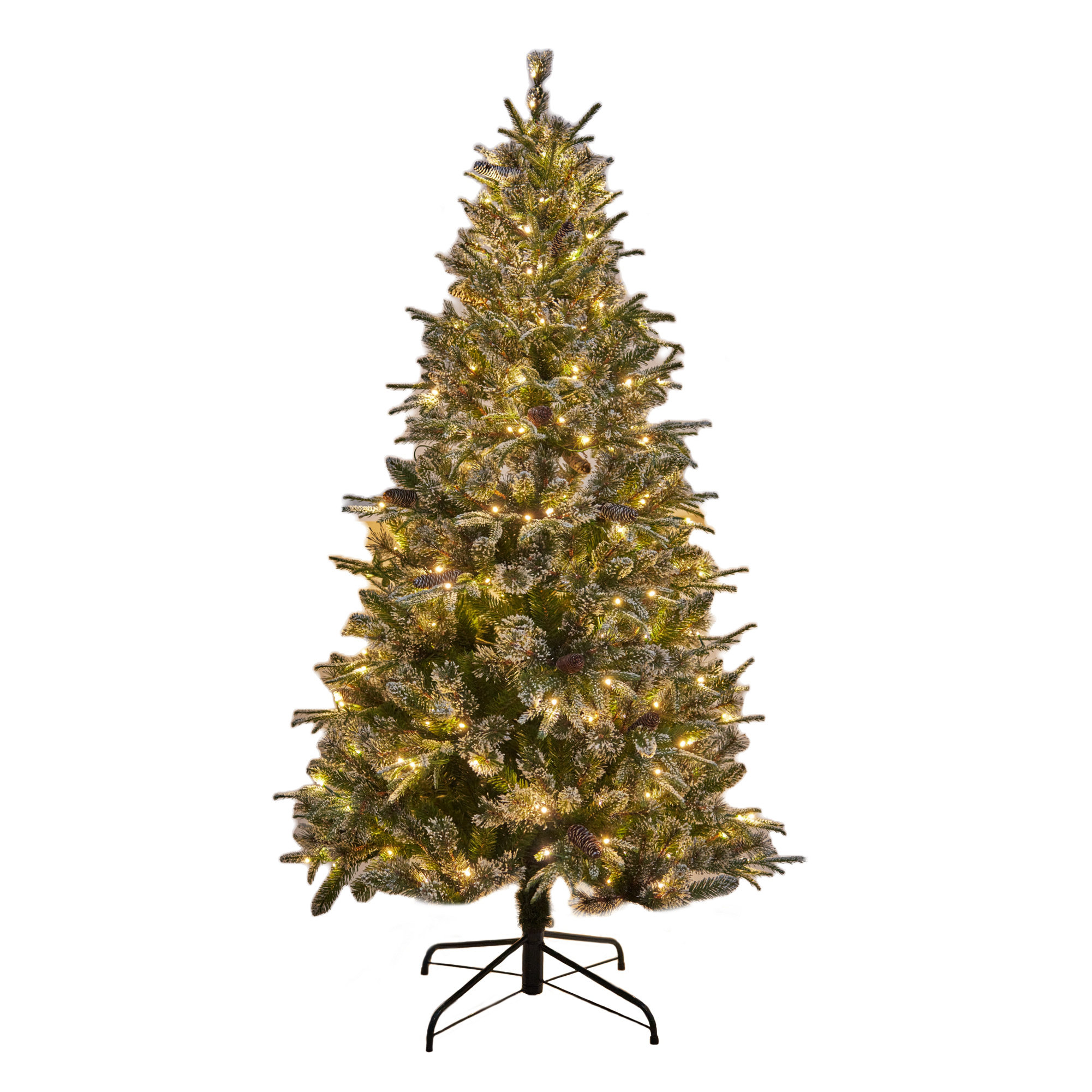 The Holiday Aisle® 78' Lighted Spruce Christmas Tree | Wayfair