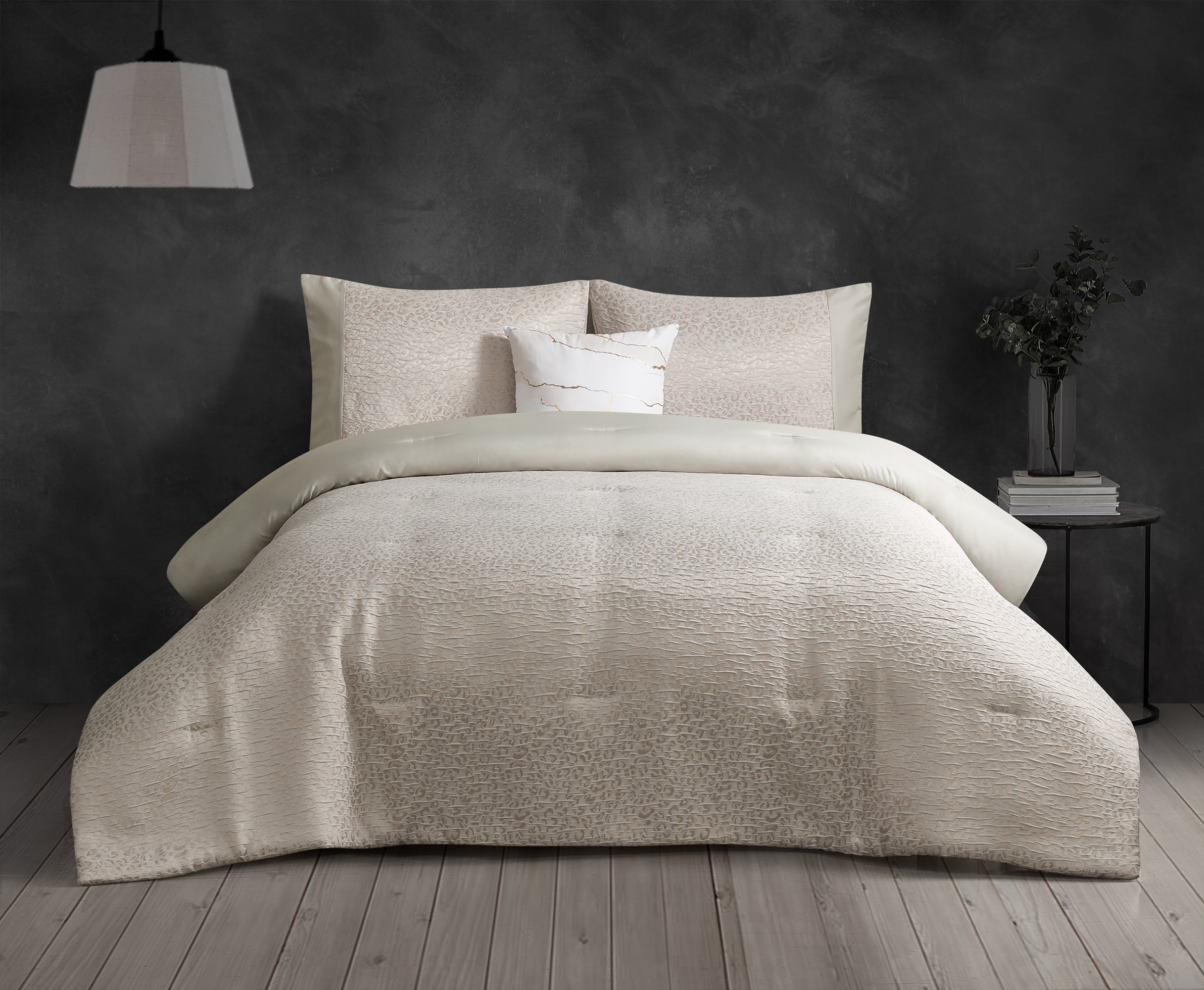Haven & Willow Shaelyn 4PC Cset Taupe King | Wayfair