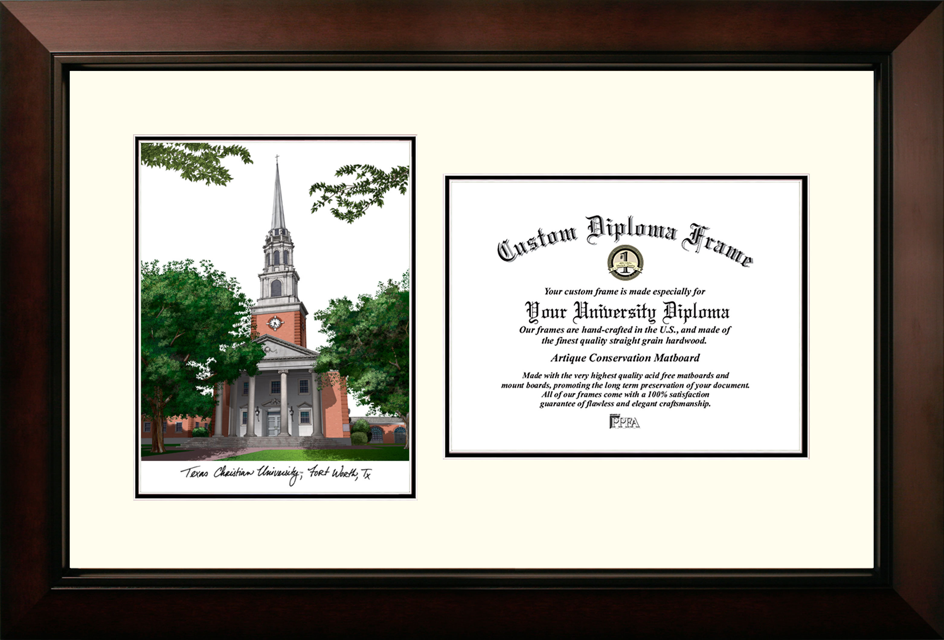 Campus Images NCAA Alabama Crimson Tide Legacy Scholar Diploma Frame ...