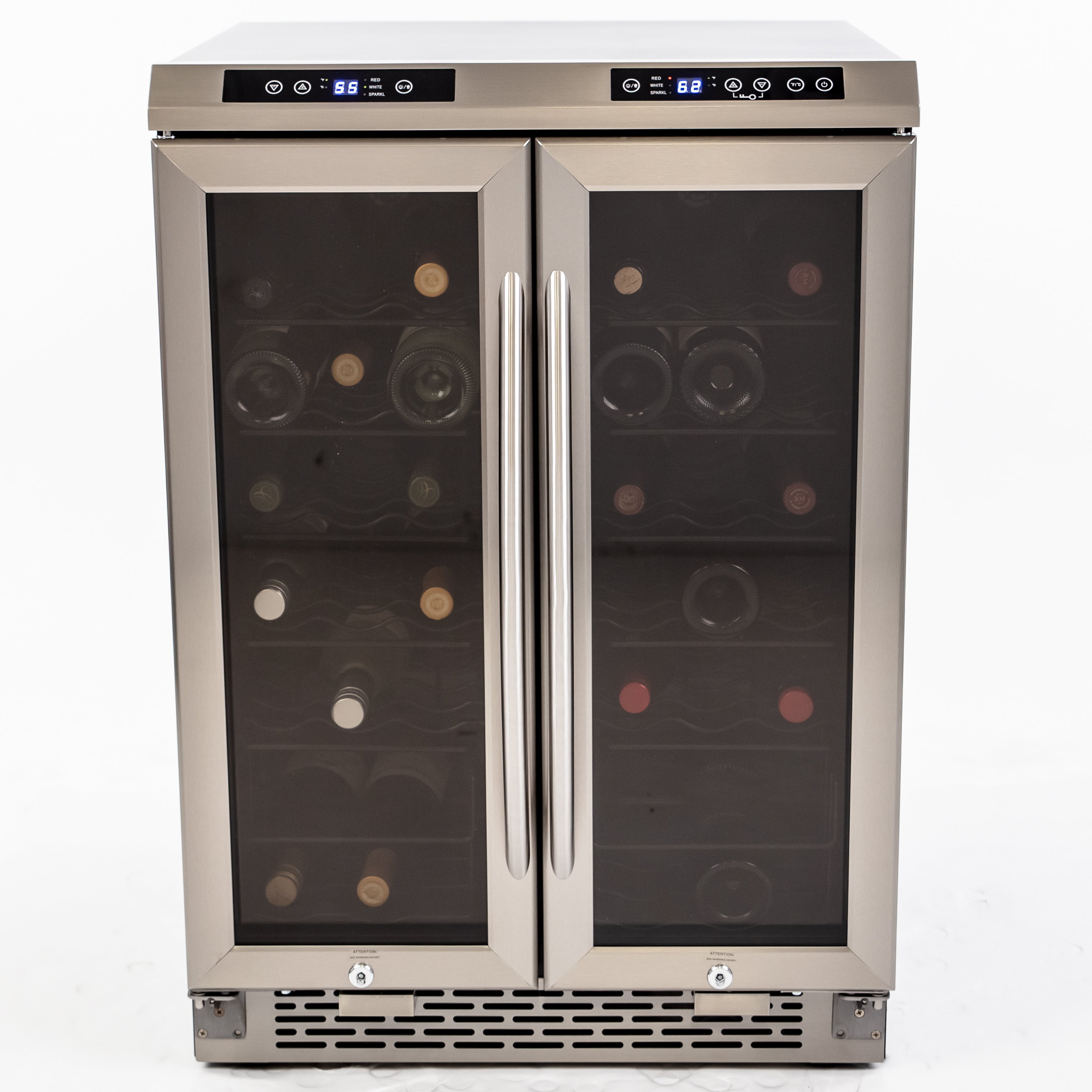Avanti Products Avanti 38 Bottle Dual-Zone Wine Cooler | Wayfair