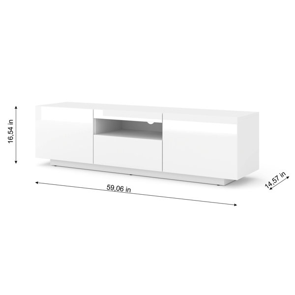 Ivy Bronx Alysen 59.06'' Media Console | Wayfair