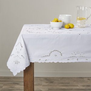 Ophelia & Co. Merrionette Floral Rectangular Tablecloth & Reviews | Wayfair