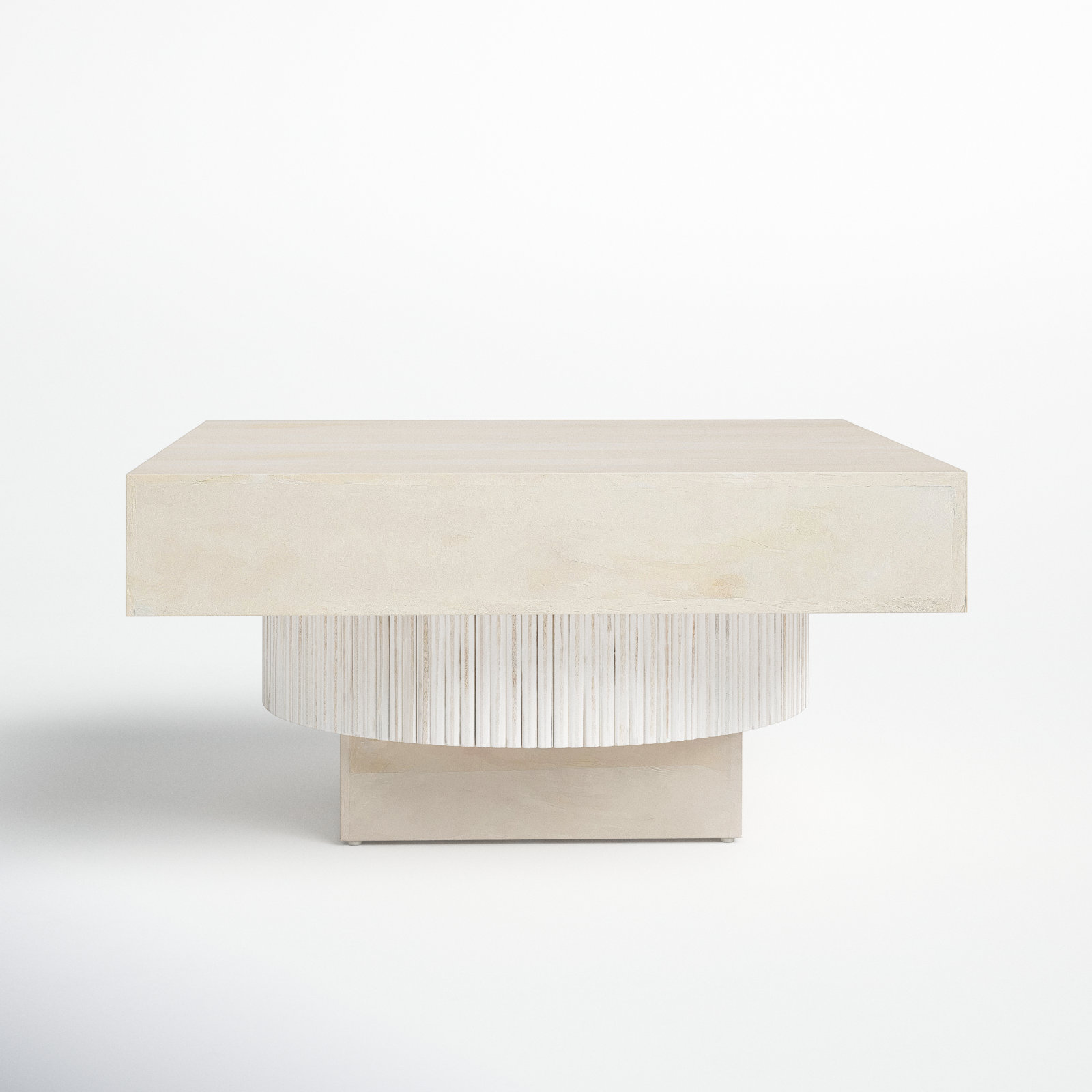 Joss & Main Downing Solid Wood Abstract Coffee Table | Wayfair