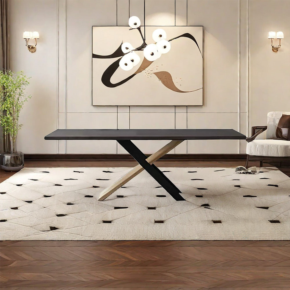 Orren Ellis Shanisha Rectangular Dining Table | Wayfair