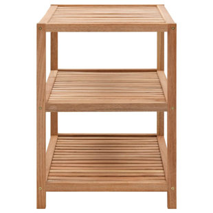 Rebrilliant Dickison 65.5cm x 76cm Bathroom Shelf | Wayfair.co.uk