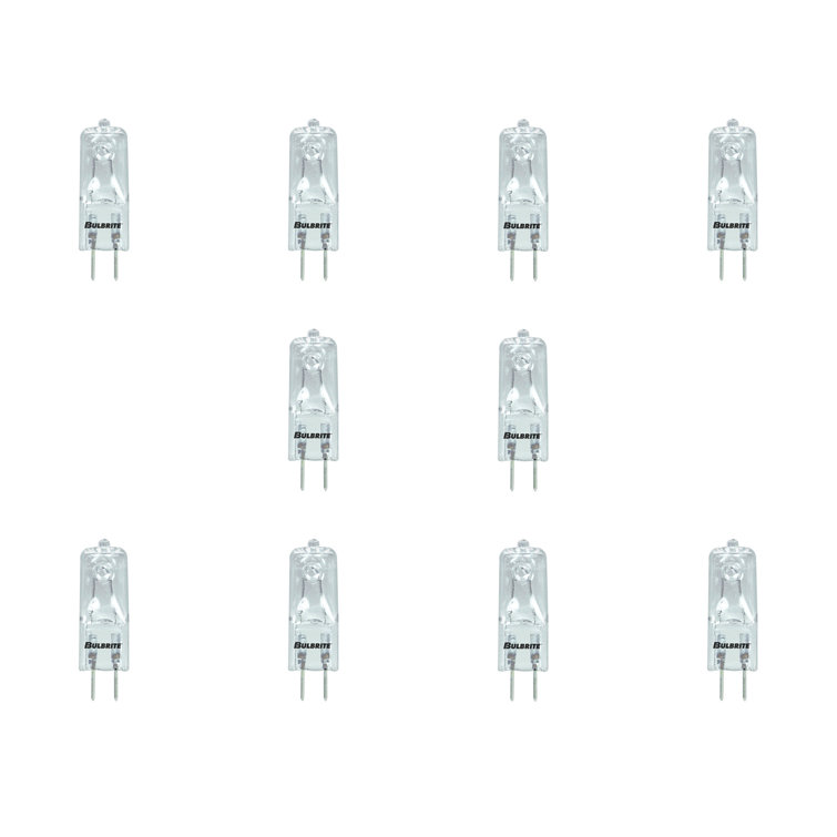 Bulbrite Industries T4 G6.35/Bi-pin Dimmable 2900K Halogen Bulb | Wayfair