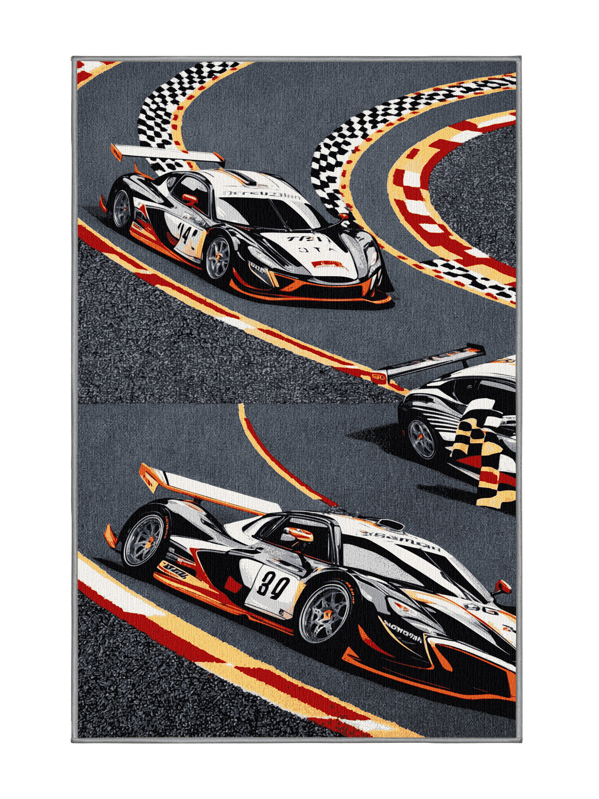 Foundry Select Washable Endurance Racing Sports Area Rug - Wayfair Canada