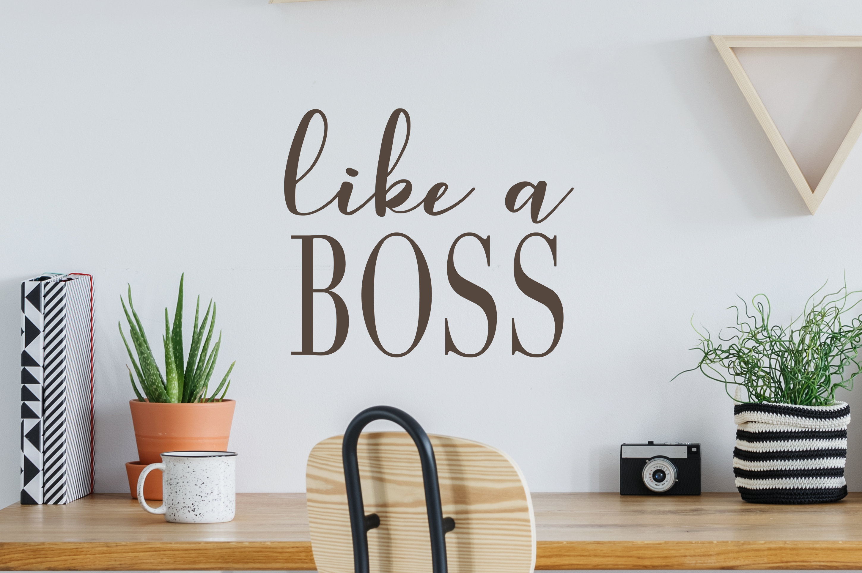Story Of Home Decals Like A Boss | Office Wall Decal - Wayfair Canada