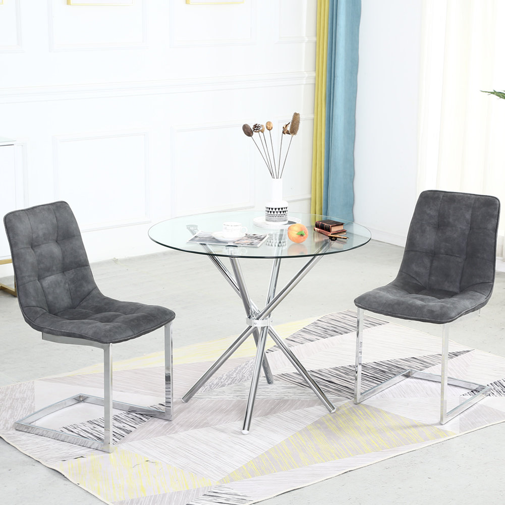 Wrought Studio Clarktown 2 - Person Dining Set & Reviews | Wayfair