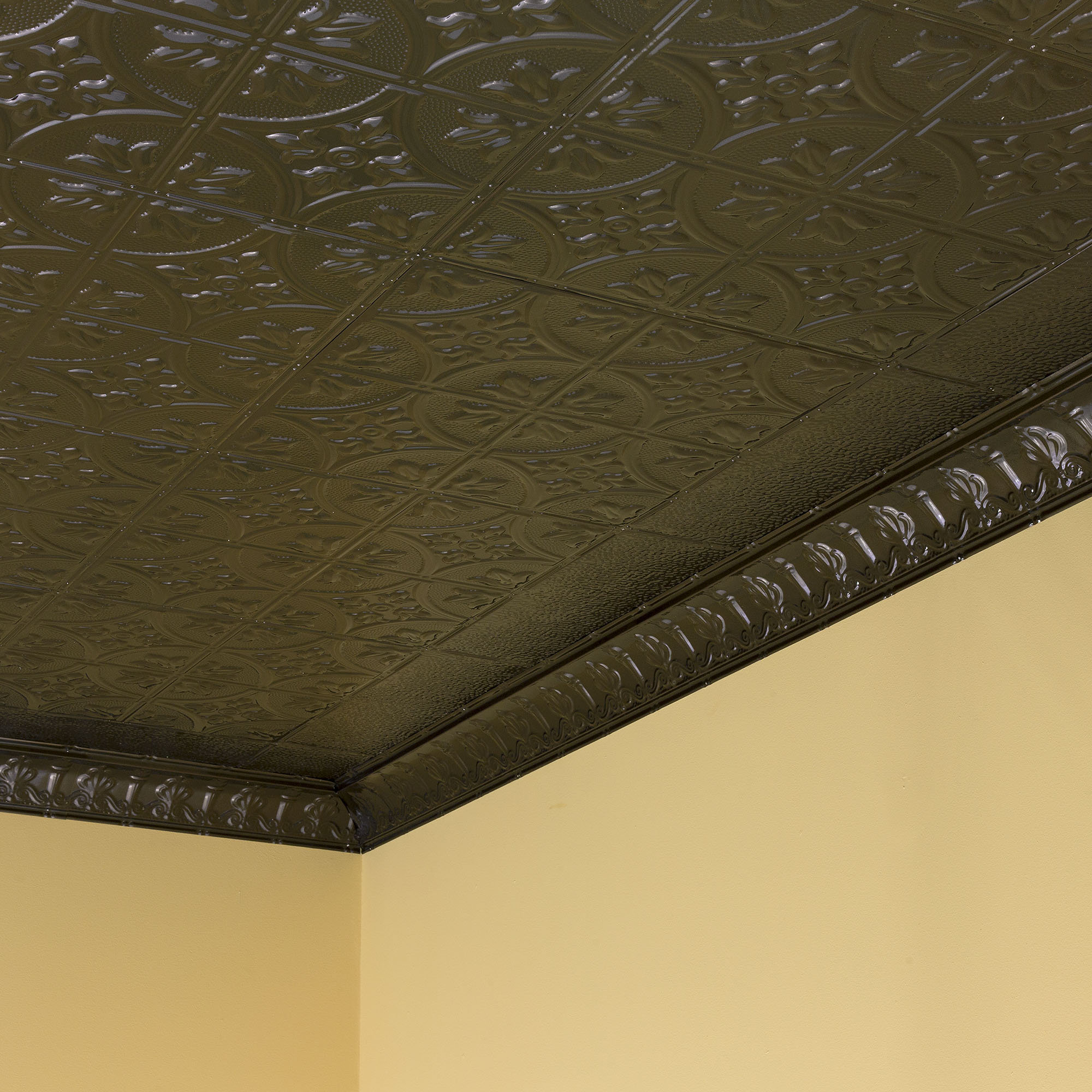 GreatLakesTin Great Lakes Tin Jamestown 2'x2' Nail-Up Ceiling Tile ...