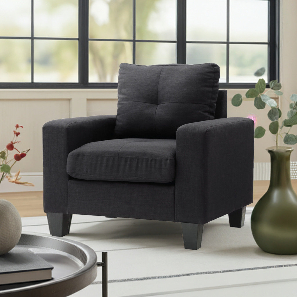 Latitude Run® Luzi Fabric Club Chair - Wayfair Canada