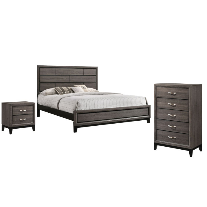 Latitude Run® Standard 3 Piece Bedroom Set | Wayfair