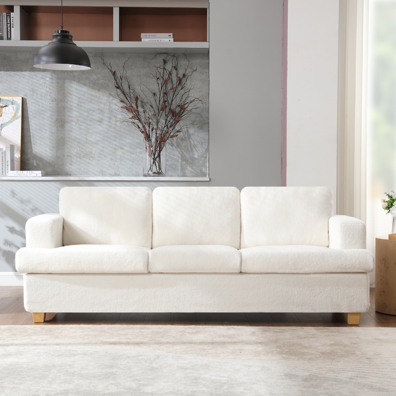 Ebern Designs Jaseena 86.6' 3-Seater Sofa & Reviews | Wayfair