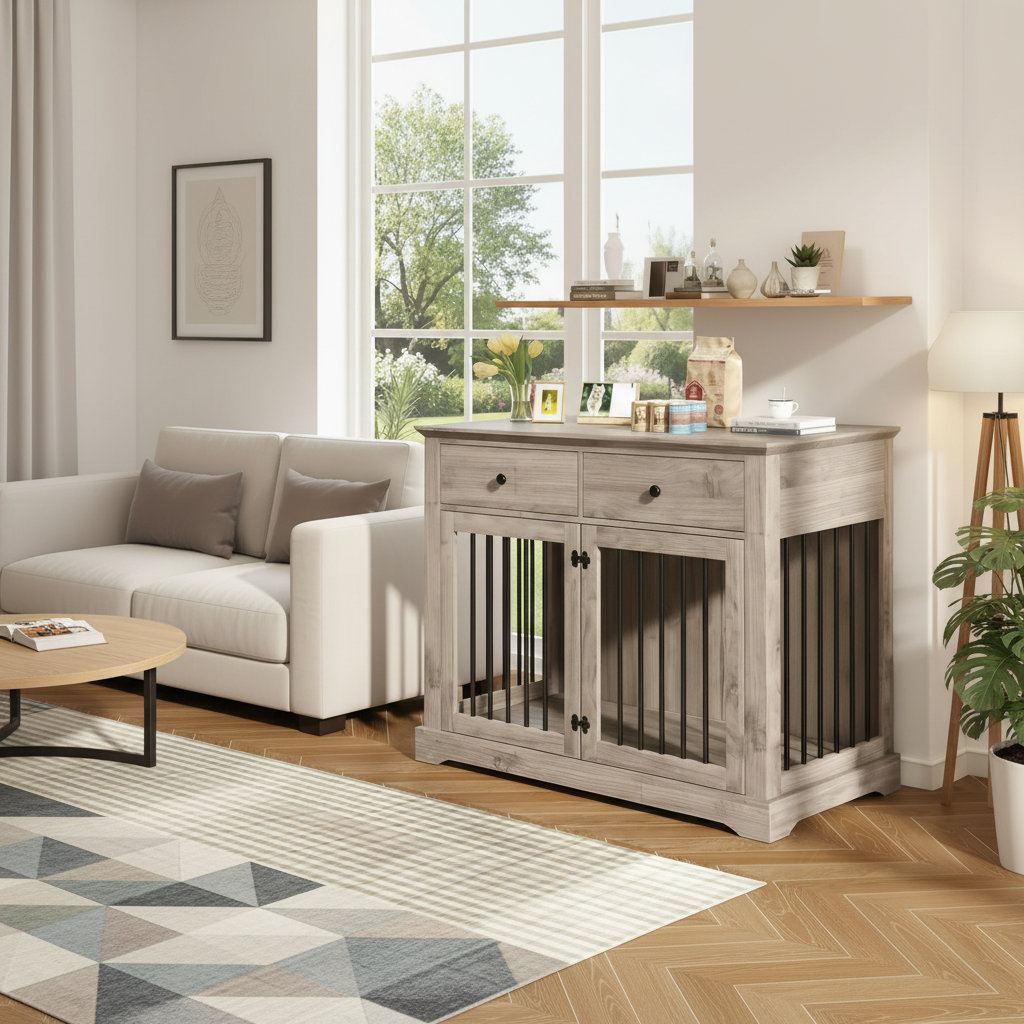 Tucker Murphy Pet™ Equipped With 2 Storage Drawers, It Provides ...