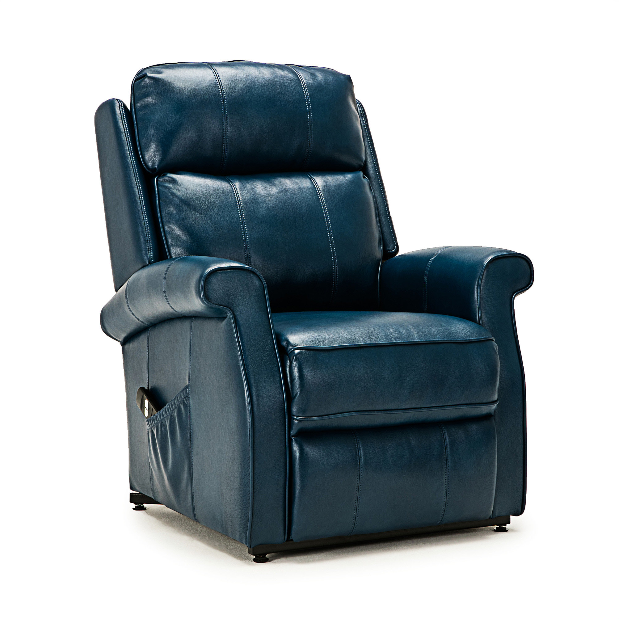 Darby Home Co Landis Navy Blue Traditional Lift Chair | Wayfair