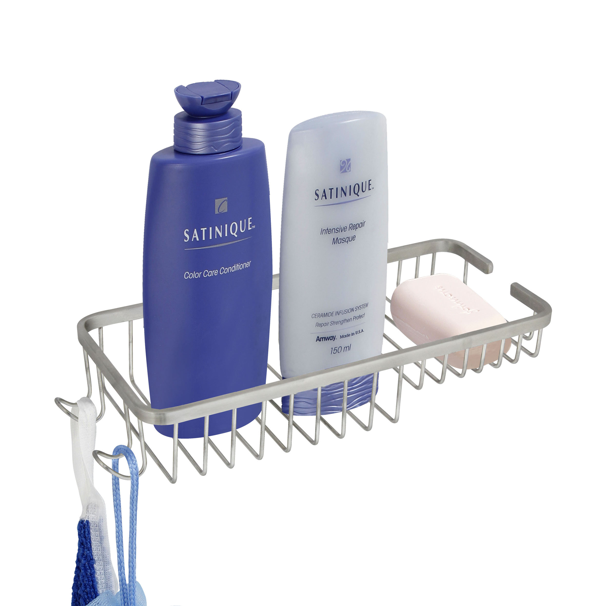 Rebrilliant Paris Soap and Bottle Shower Basket & Reviews | Wayfair