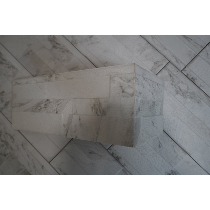 SB TILE AND STONE 6" x 24" Porcelain Marble Look Wall Tile | Wayfair