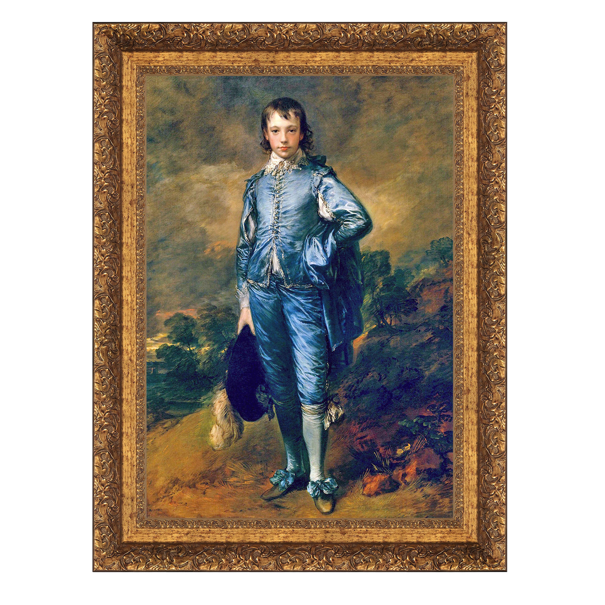 Design Toscano " The Blue Boy " by Thomas Gainsborough on Canvas | Wayfair