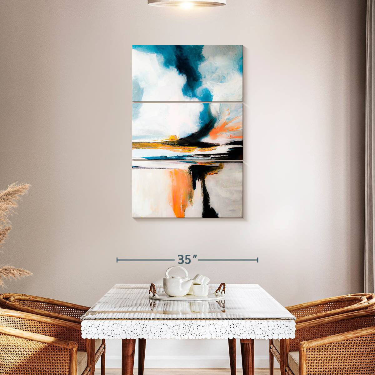 Wade Logan® Avery Abstract Overflow | Wayfair