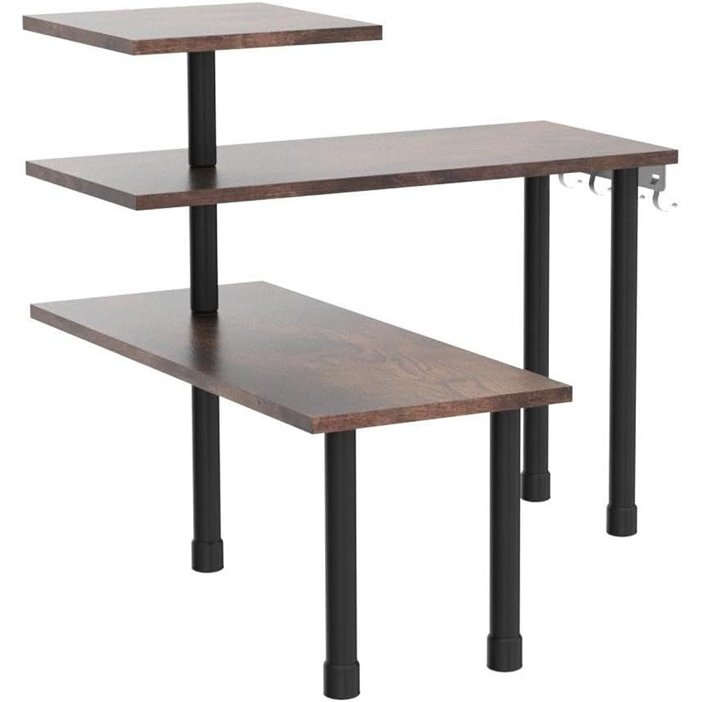 Rebrilliant Kitchen Counter Shelf Organizer, 3 Tier Corner Shelf ...