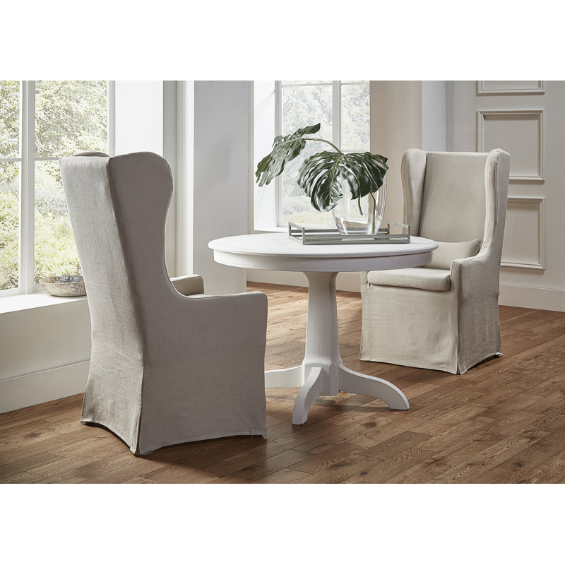 Furniture Classics 23" Wide Slipcovered Wingback Chair | Wayfair