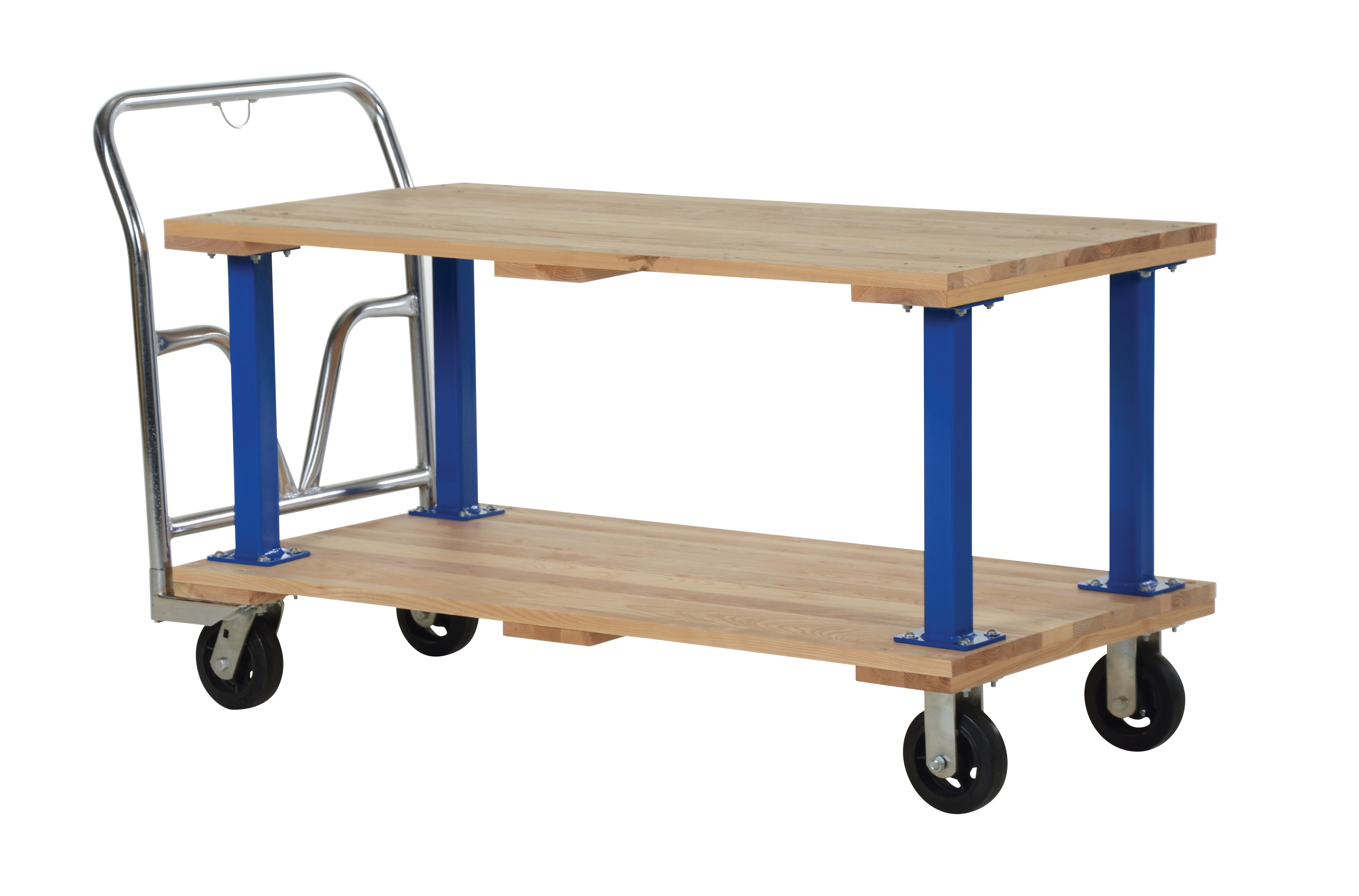 Vestil Double Deck Platform Utility Cart | Wayfair