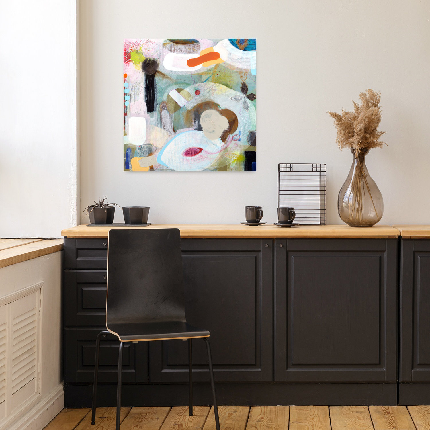 Latitude Run® Changed My Mind 5 Contemporary Abstract Art | Wayfair