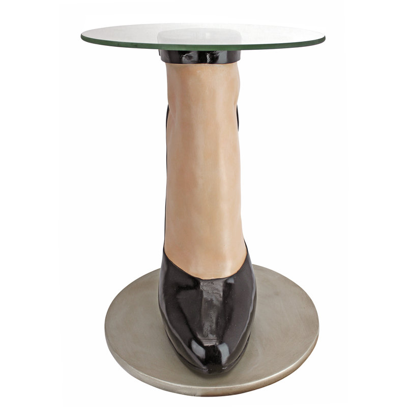 Design Toscano Stilettos Anyone Sculptural End Table & Reviews | Wayfair