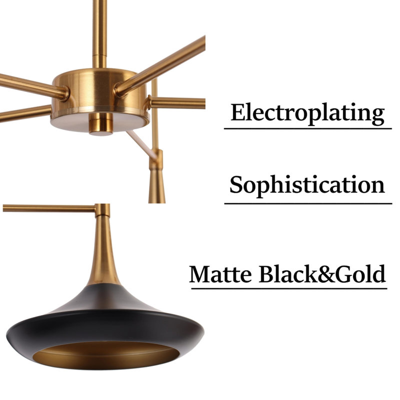 Mercer41 Justyce 3 - Light Dimmable Chandelier & Reviews | Wayfair