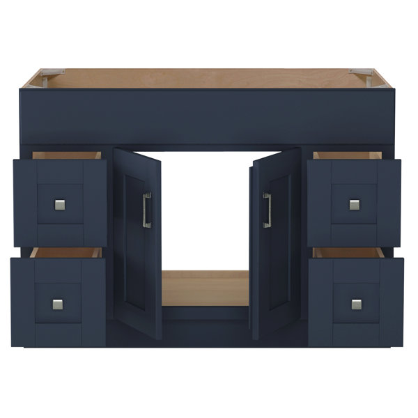 Sunnywood Blue Topaz 48 Single Bathroom Vanity Base Only in Blue | Wayfair