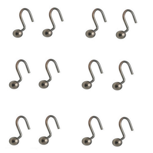 Daniels Bath METAL SHOWER HOOKS Metal Shower Accessory & Reviews | Wayfair