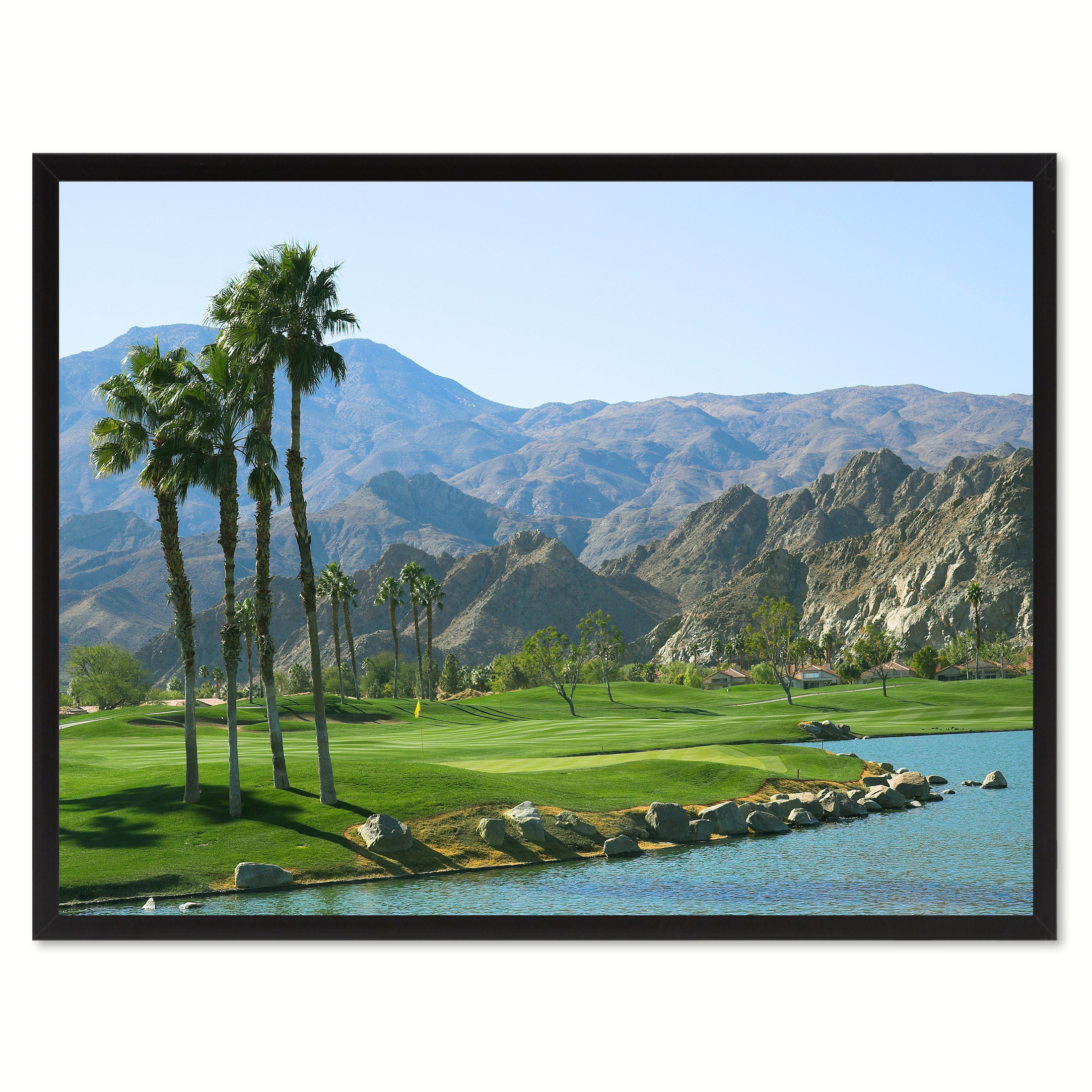 Millwood Pines West Palm Springs Golf Course Photo Print on Canvas with ...