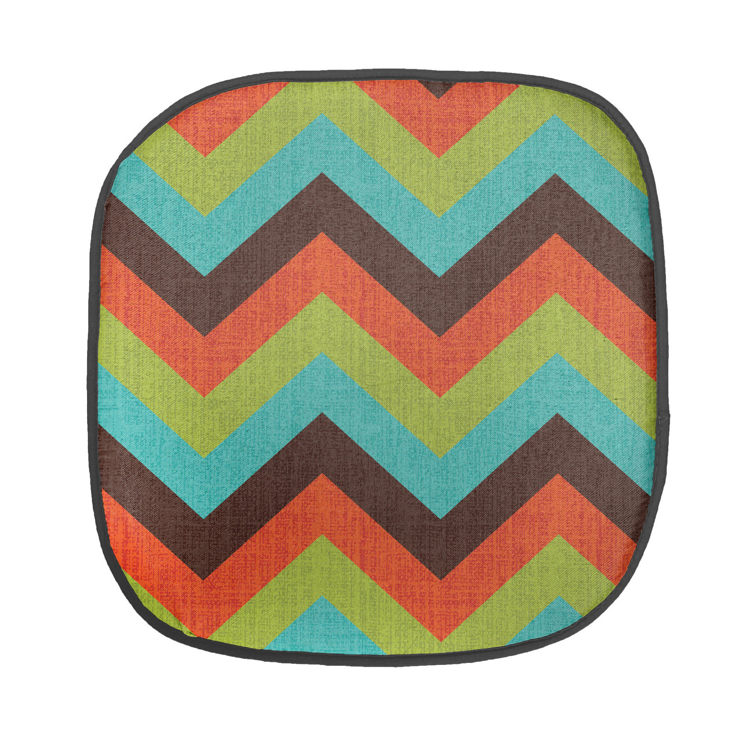 East Urban Home Ambesonne Chevron Chair Seating Cushion Set Of 6 ...