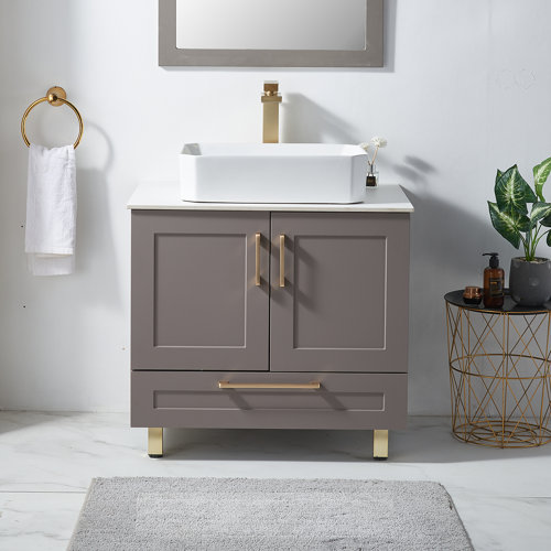 Single Bathroom Vanities | Single Sink Vanity | Wayfair