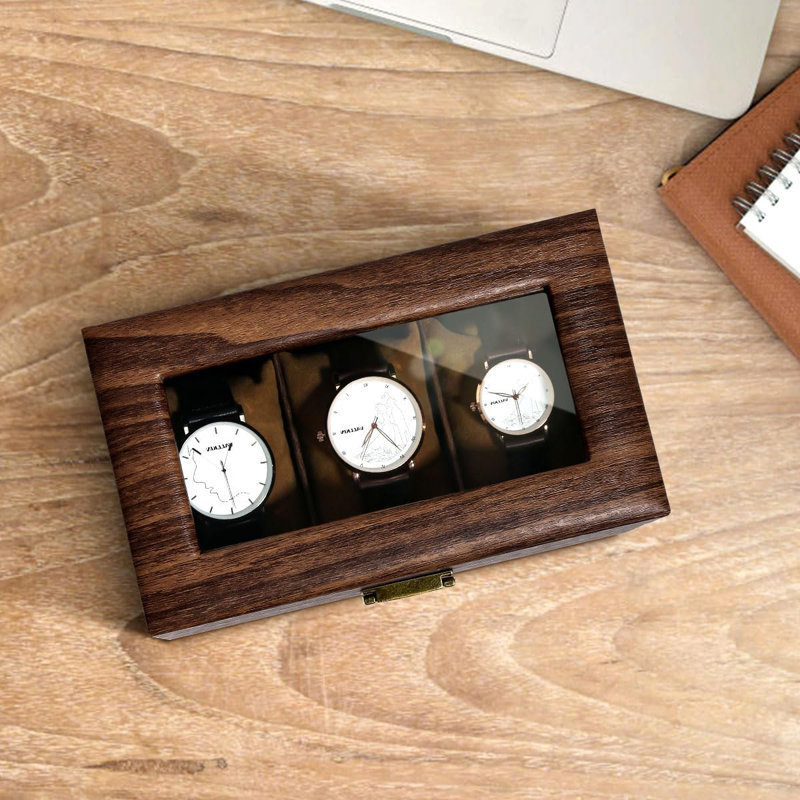 Millwood Pines Watch Box + Locking | Wayfair