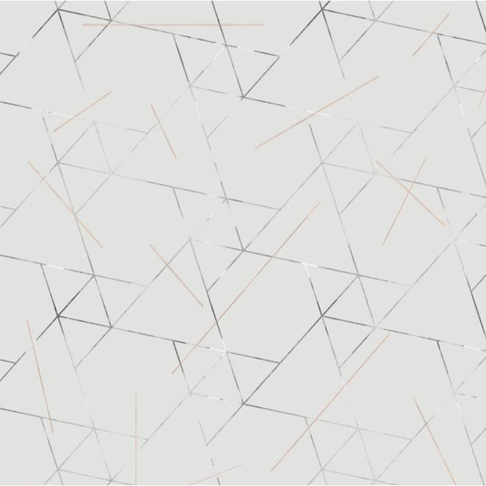 Olivia + Poppy Geometric Peel & Stick Geometric Roll | Wayfair