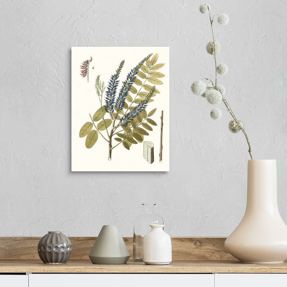 Rosalind Wheeler Lacy Leaves II Canvas Wall Art - Wayfair Canada