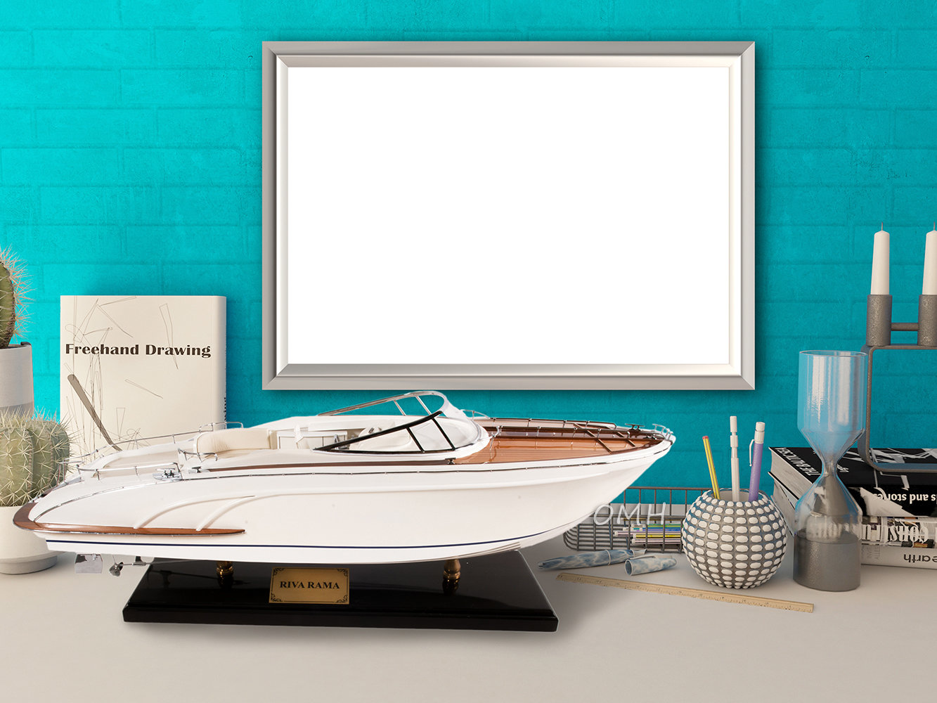 Longshore Tides 11" White Wood Yacht Model Sculpture - Wayfair Canada