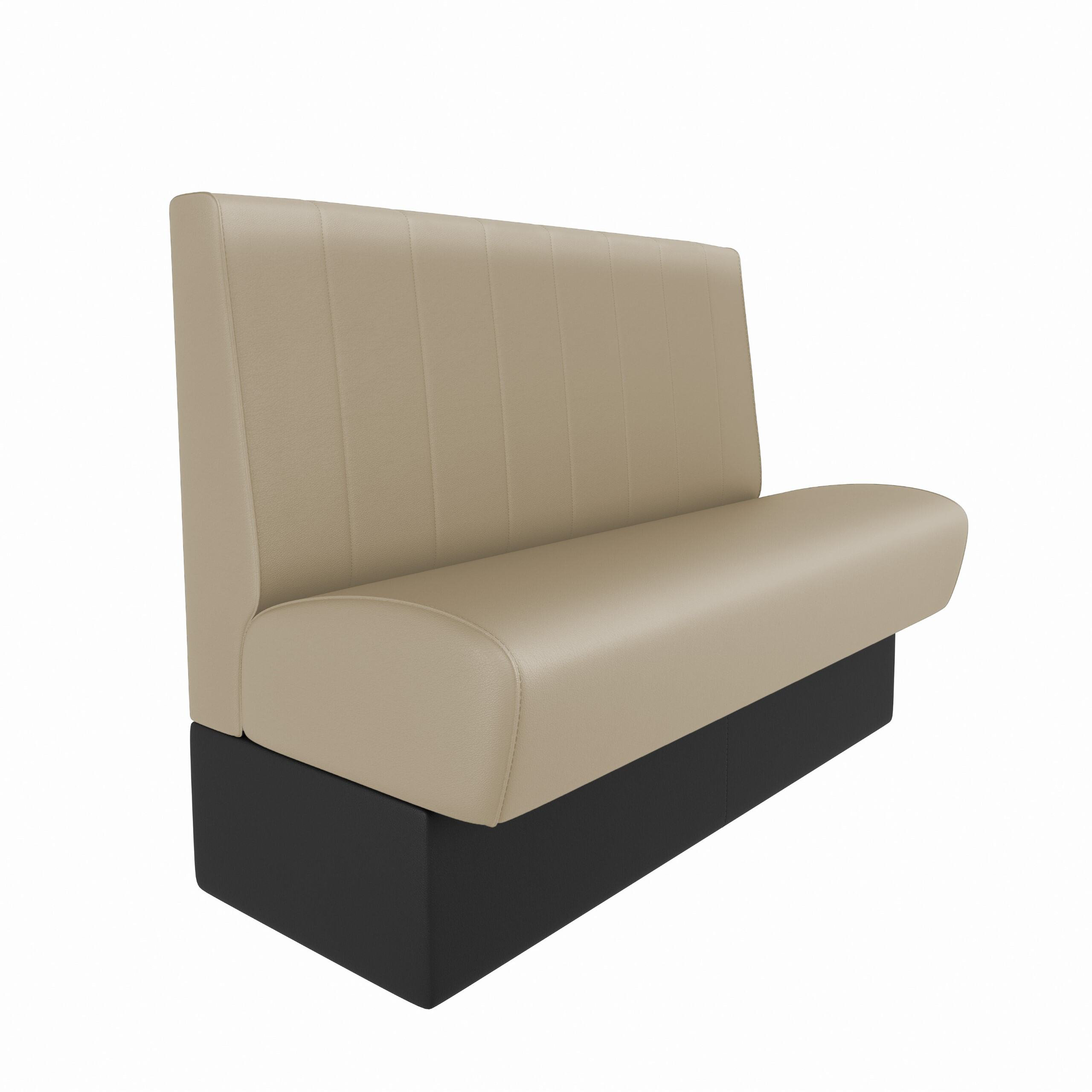 QA Group Single Booth - Stitched Channeling (Final Assembly Req.) | Wayfair