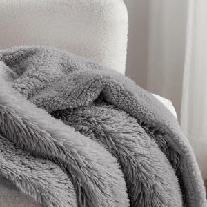 Bedsure Plush Faux Fur Blanket for Couch and Sofa & Reviews | Wayfair