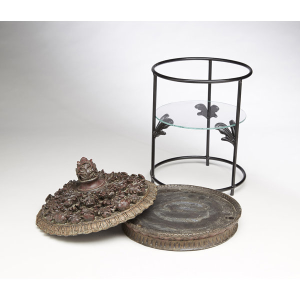 AA Importing Tabletop Round Display Case - Wayfair Canada