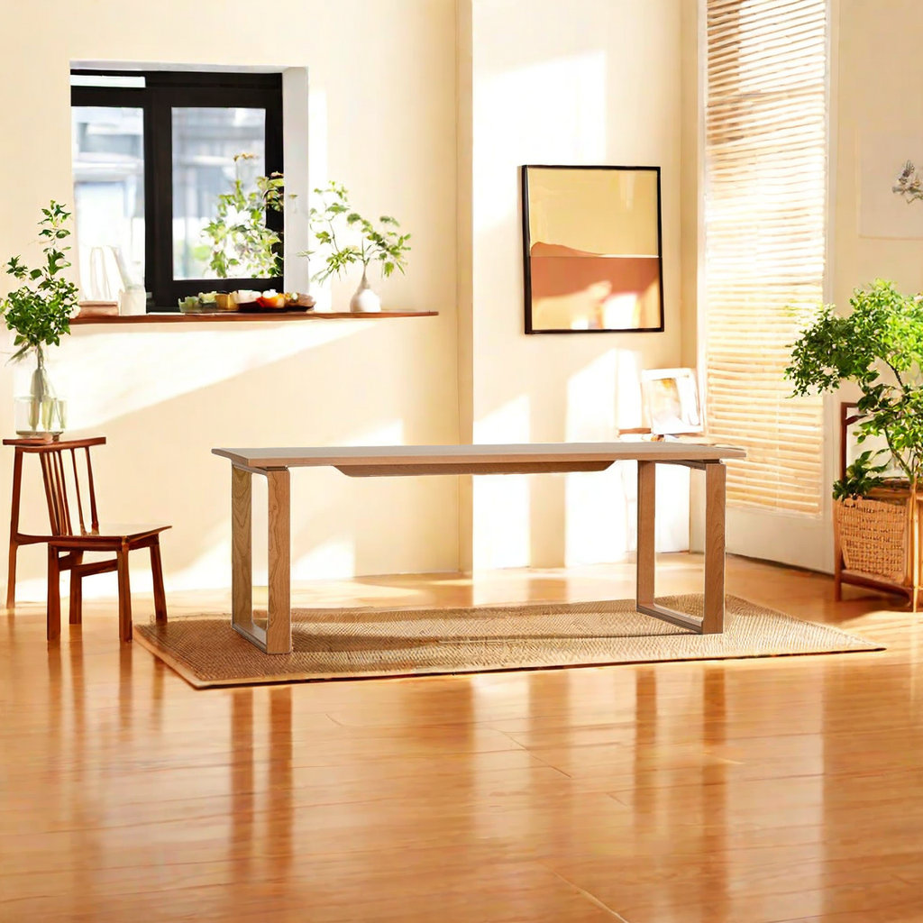 Greyleigh Small Family Long Table Rectangular Dining Table | Wayfair