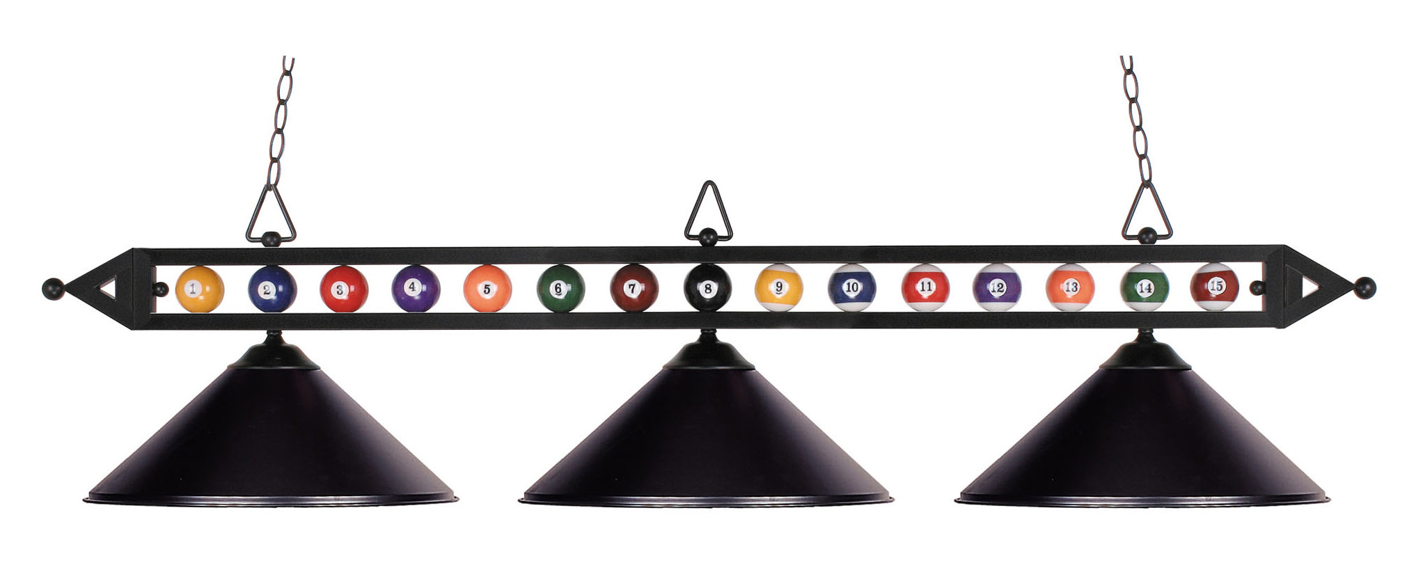 Latitude Run® Aileen 3 - Light Pool Table Linear Pendant & Reviews ...