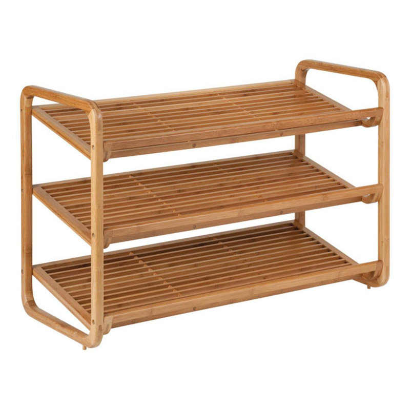 Rebrilliant Bamboo 12 Pair Shoe Rack & Reviews | Wayfair