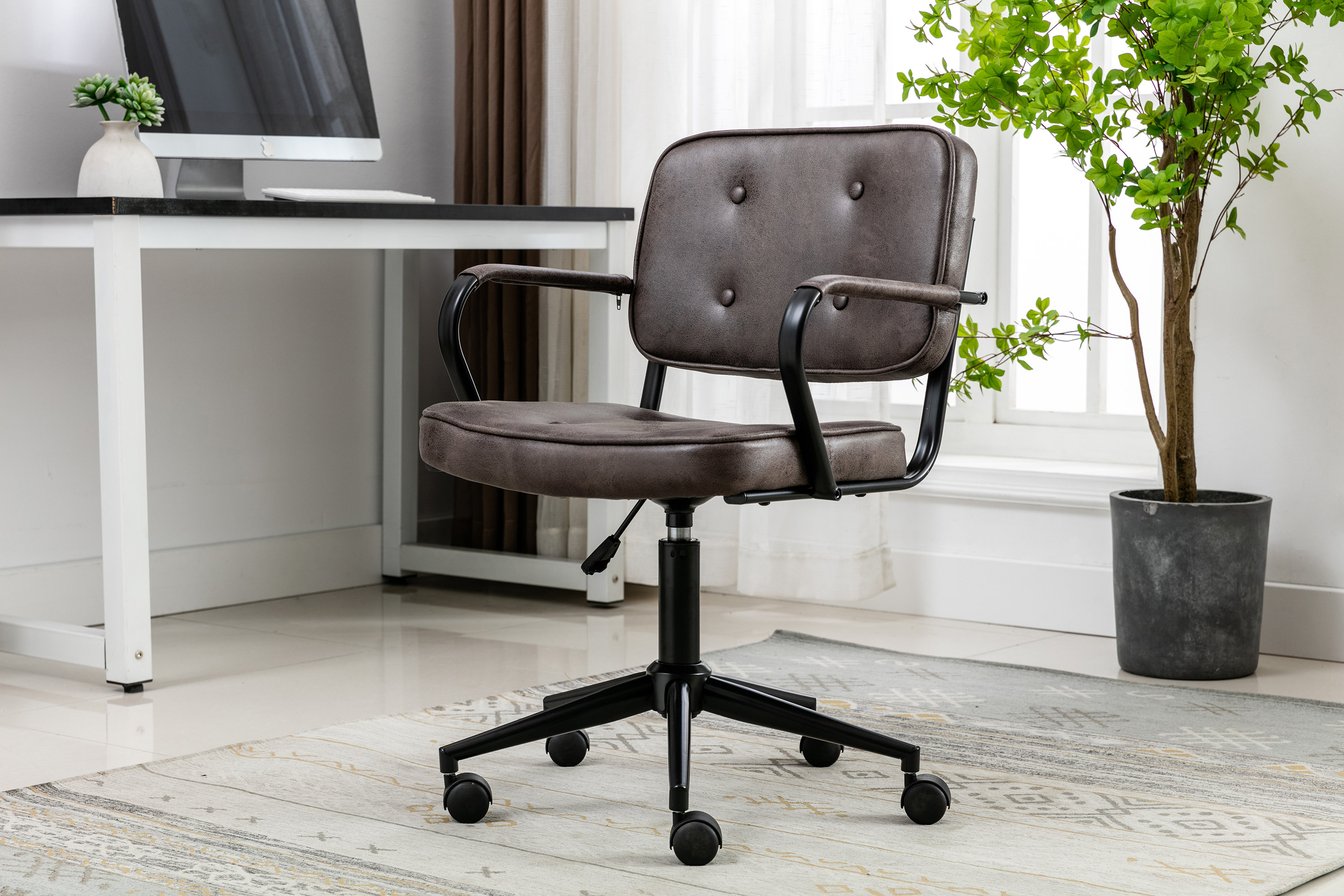Mercury Row Caroli Suede Office Chair & Reviews | Wayfair.co.uk