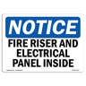 SignMission Fire Riser and Electrical Panel Inside Sign | Wayfair