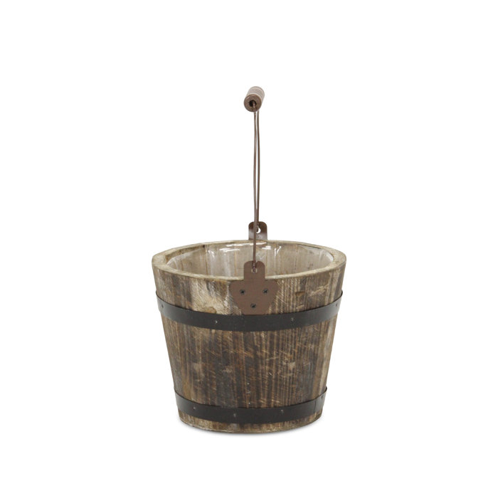 Cheungs Wooden Bucket & Reviews | Wayfair