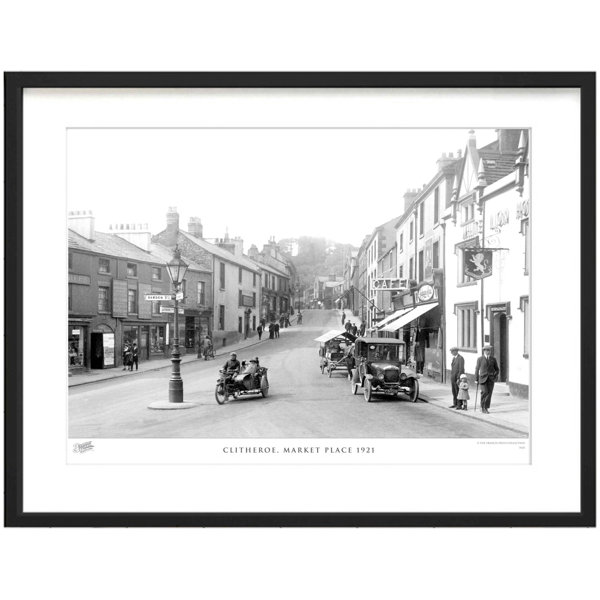 The Francis Frith Collection Clitheroe, Market Place 1921 - Single ...