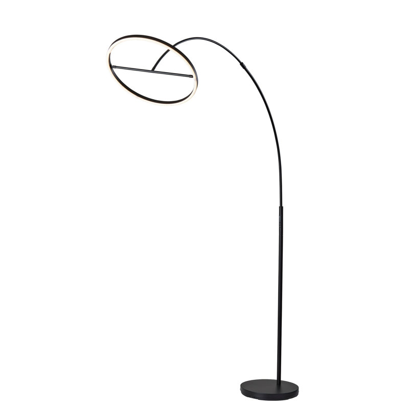 Corrigan Studio® Falcon LED Arc Lamp w. Smart Switch | Wayfair